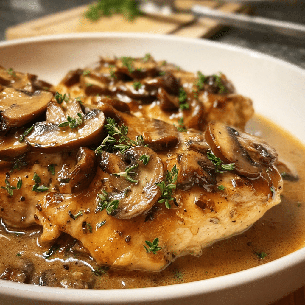 Chicken Marsala (Slow Cooker)