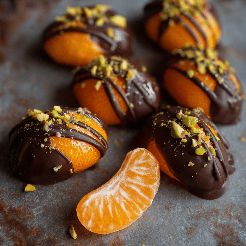 Chocolate Dipped Mandarins