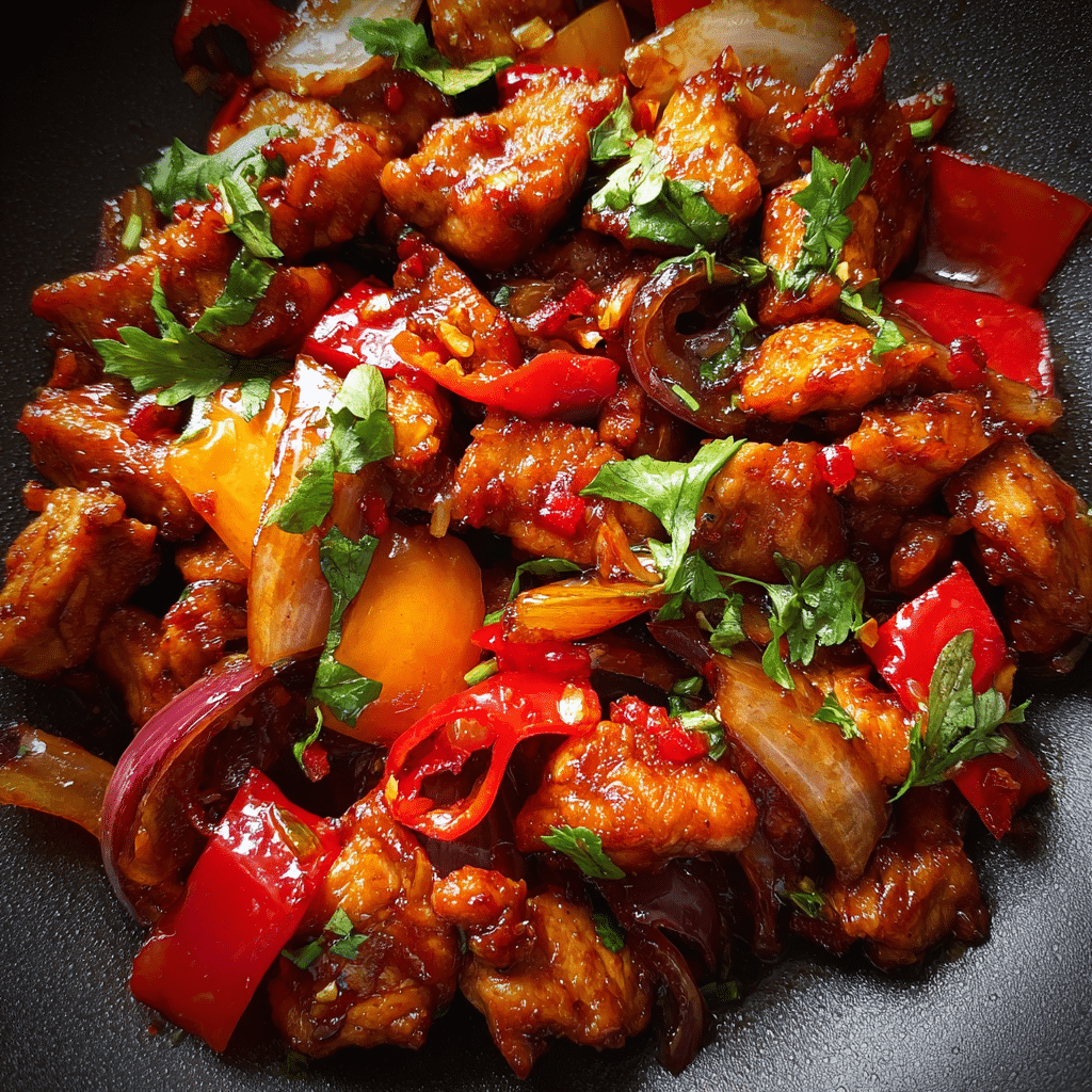 Chili Chicken Stir Fry