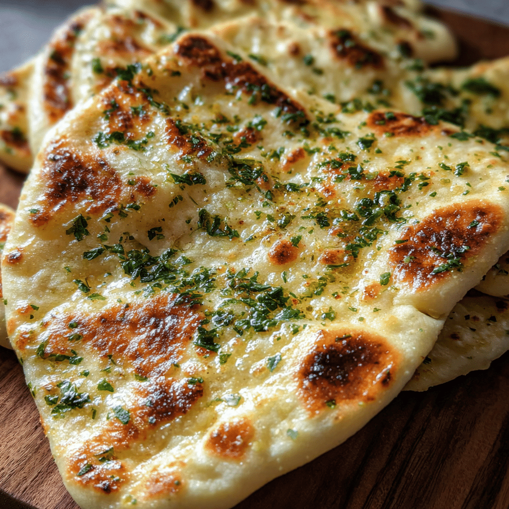 Garlic Naan Bread