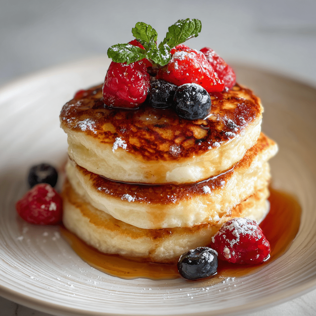Cottage Cheese Pancakes